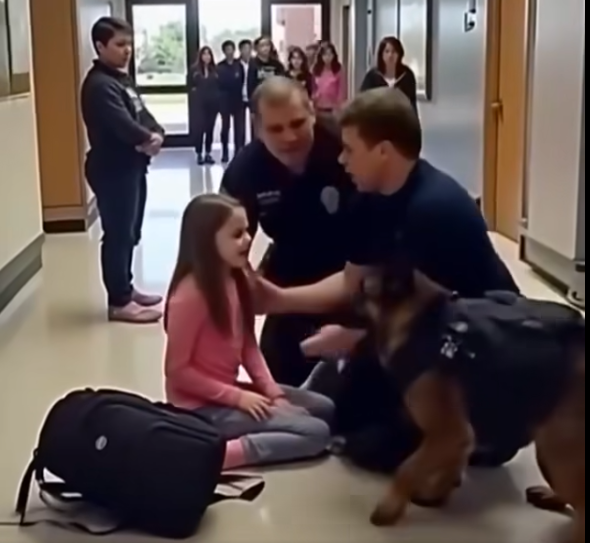 K9 Dog Refuses to Obey — What He Uncovers About the Student Shocks ...